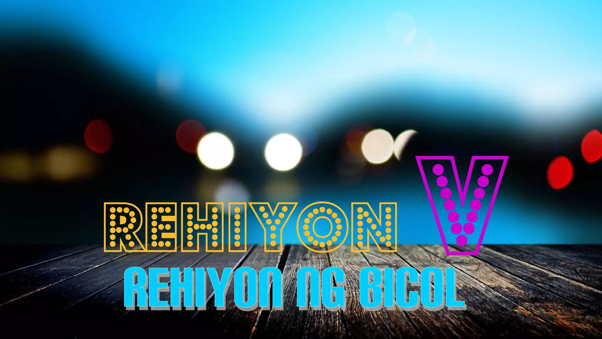 Fil30 rehiyon5 - Bicol Region | PPT
