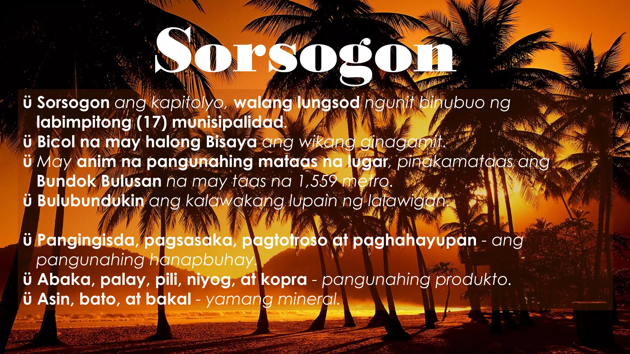 Fil30 rehiyon5 - Bicol Region | PPT