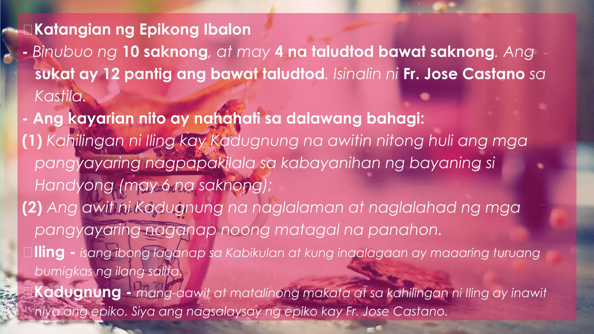 Fil30 rehiyon5 - Bicol Region | PPT