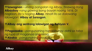 Fil30 rehiyon5 - Bicol Region | PPT