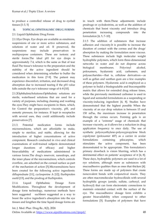 Ophthalmic Ointment & Formulation: A Review | PDF