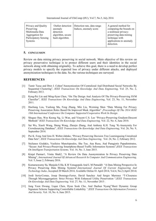 A Review on Privacy Preservation in Data Mining | PDF