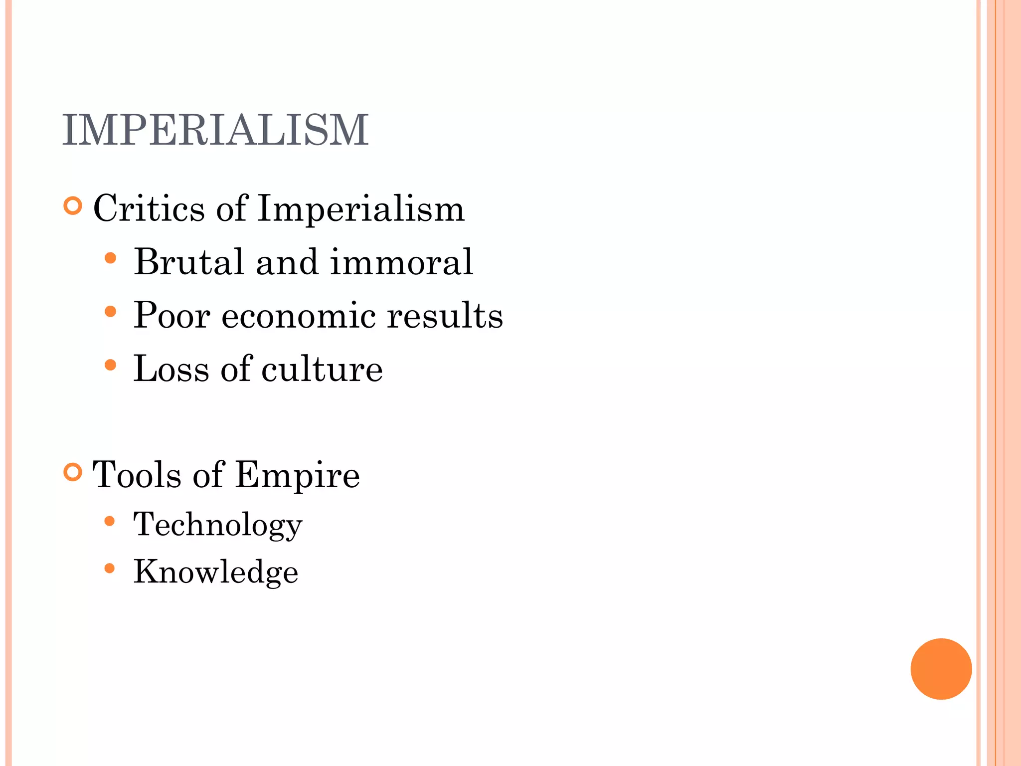 Imperialism | PPT