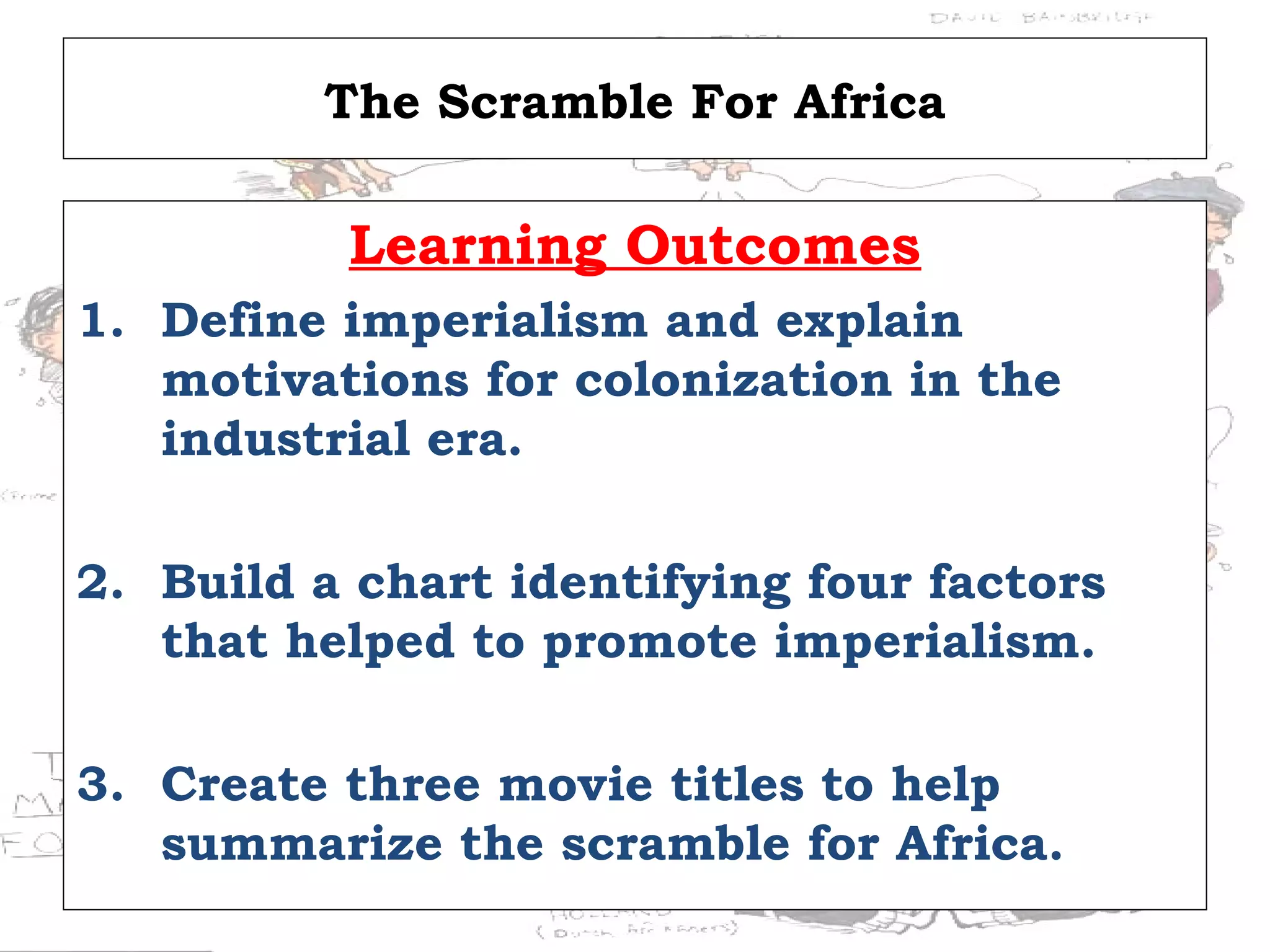 # 6 Imperialism | PPT
