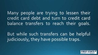 6 Important Things About Credit Card Balance Transfers.pptx