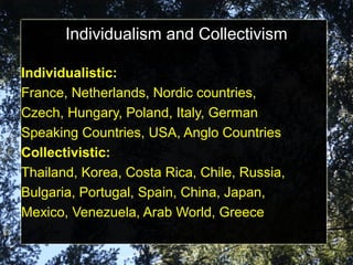 6 individualism v collectivism | PPT