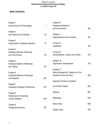 6 industrial organizational_psychology201002731959 | PDF | Resume ...