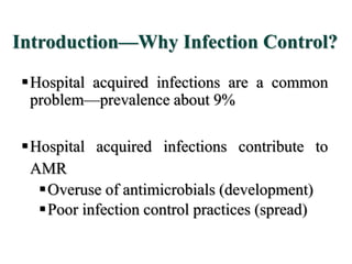 6. Infection control (Microbiology) | PPTX