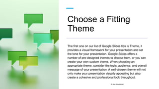 9 Useful Tips For Using Google Slides Like A Pro Alex Noudelman Pptx