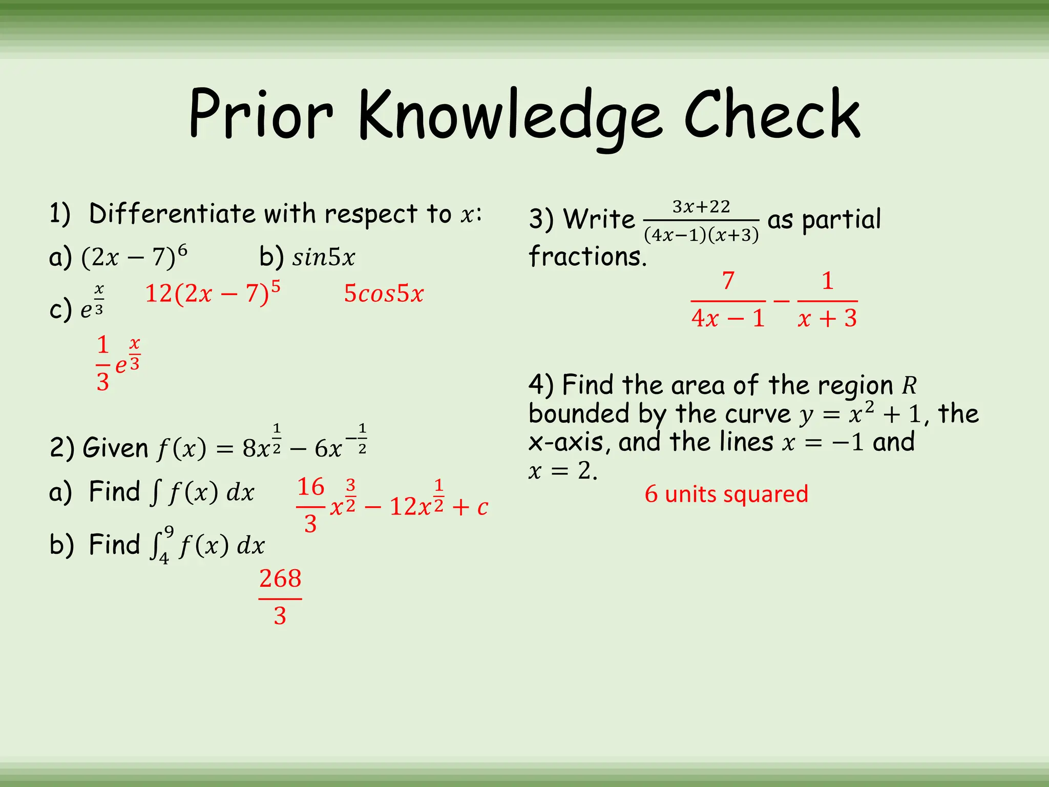 IAL Edexcel Pure 4 Integration topic 6.pptx