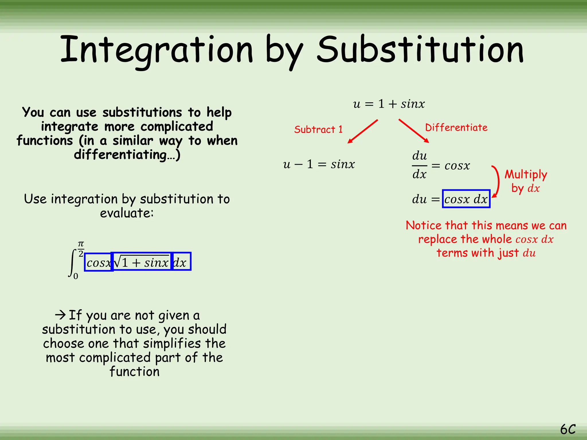 IAL Edexcel Pure 4 Integration topic 6.pptx | Physics | Science