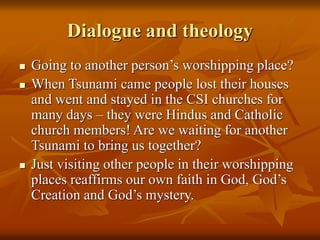 6 inter religious dialogue | PPT