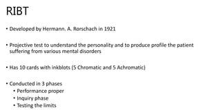Interpretation of ost & ribt | PPTX