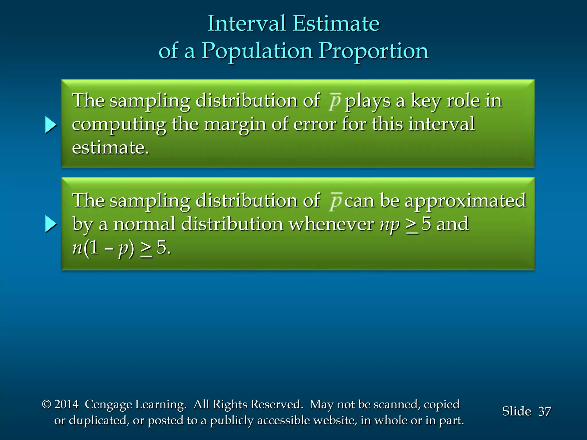6 interval estimation | PPTX