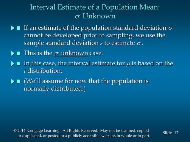 6 interval estimation | PPTX | Physics | Science