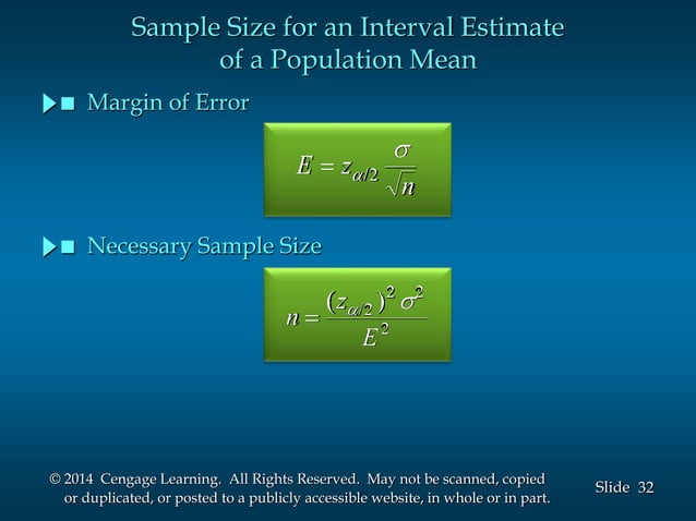 6 interval estimation | PPTX | Physics | Science