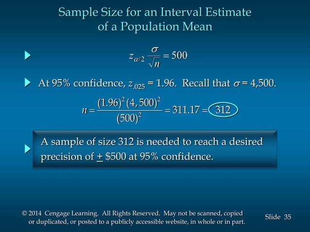 6 interval estimation | PPTX | Physics | Science