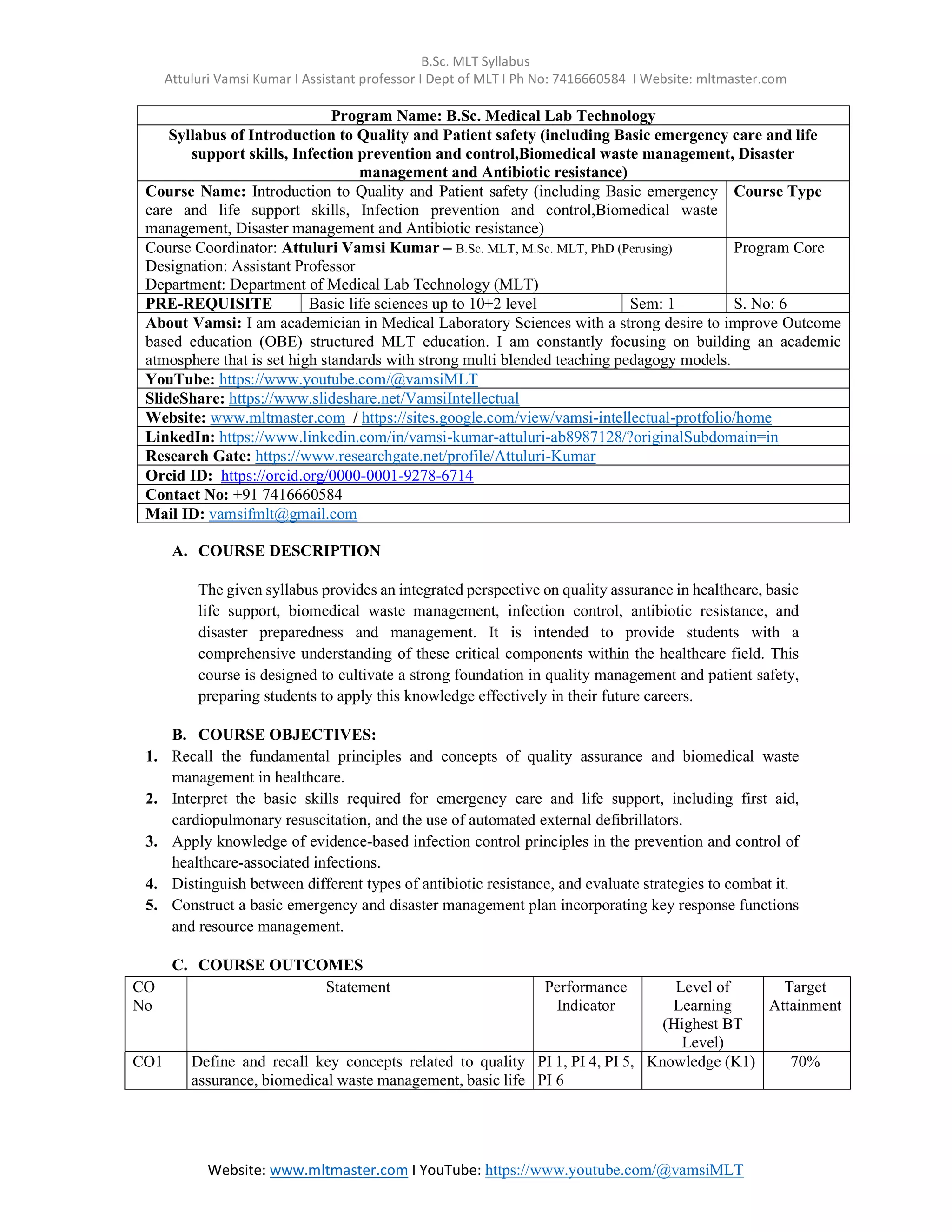 6_Introduction to Quality and Patient safety (including Basic emergency ...