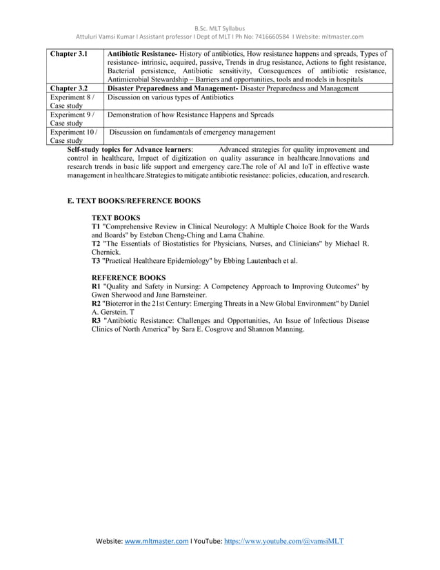 6_Introduction to Quality and Patient safety (including Basic emergency care and life support ...