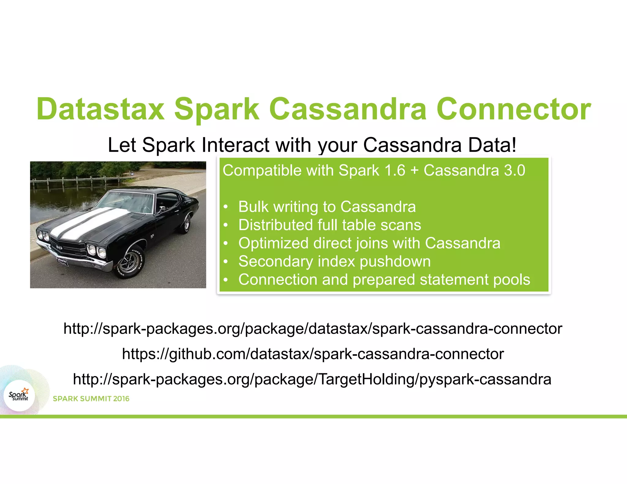 Spark And Cassandra: 2 Fast, 2 Furious | PPT