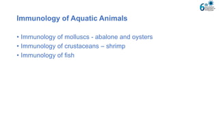 Immunology of aquatic animals | PDF