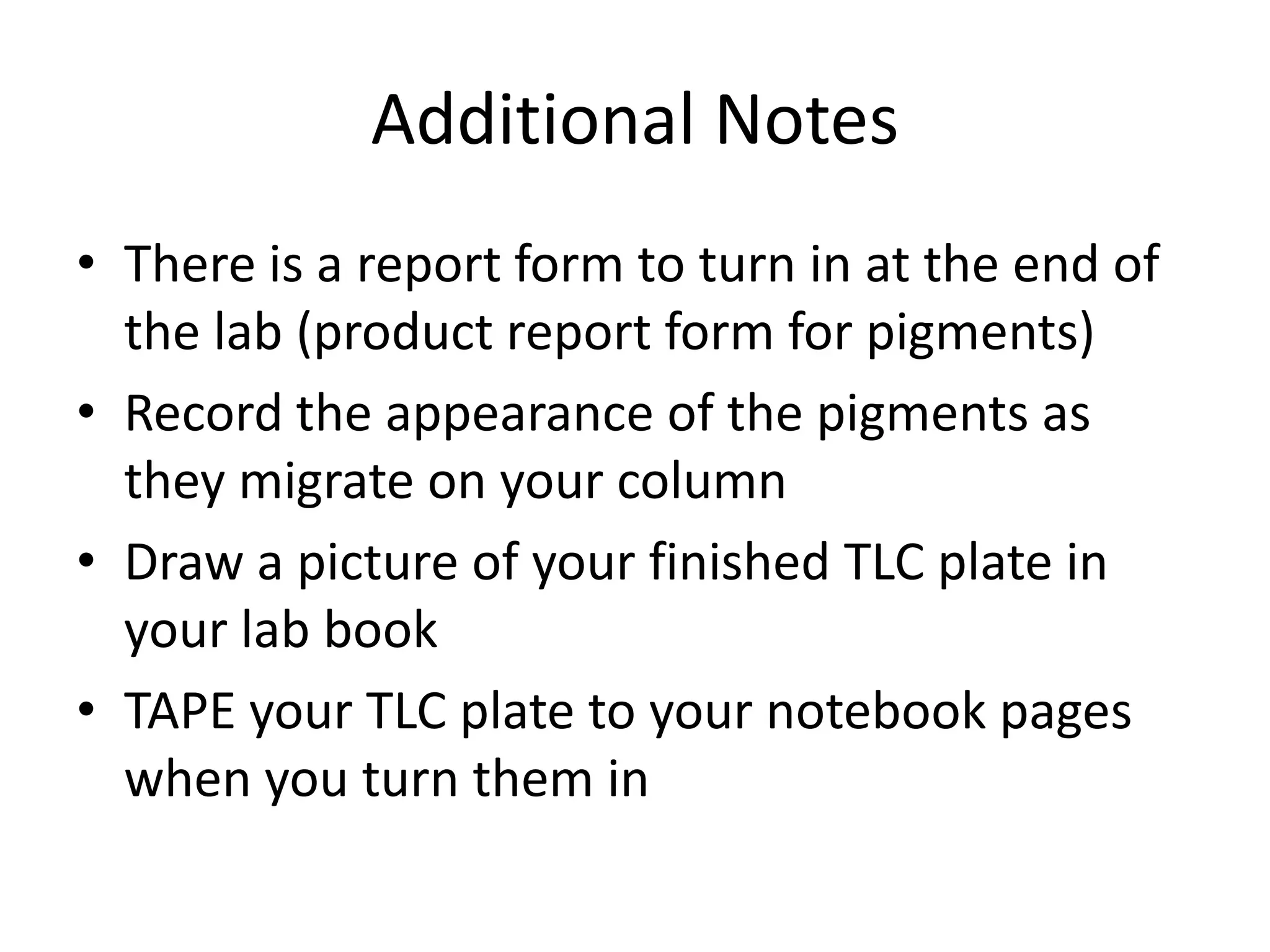 6 isolation of plant pigments using cc and tlc 5_dec2012 | PPTX