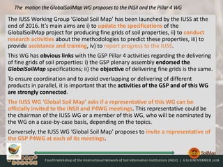 ITEM 5. IUSS WG Global Soil Map & GloSIS Fine Resolution Soil Grid ...