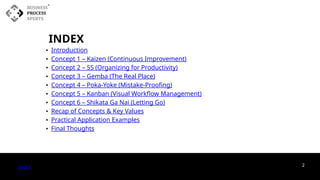 6 Timeless Japanese Concepts to Improve Business Processes | PPTX