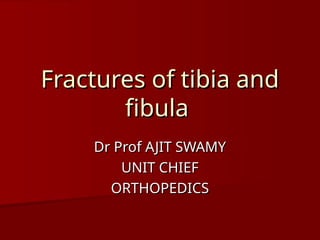 fracture_of_tibia_and_fibula modalities.ppt | Death, Injury, or Military Conflict | Sensitive Topics
