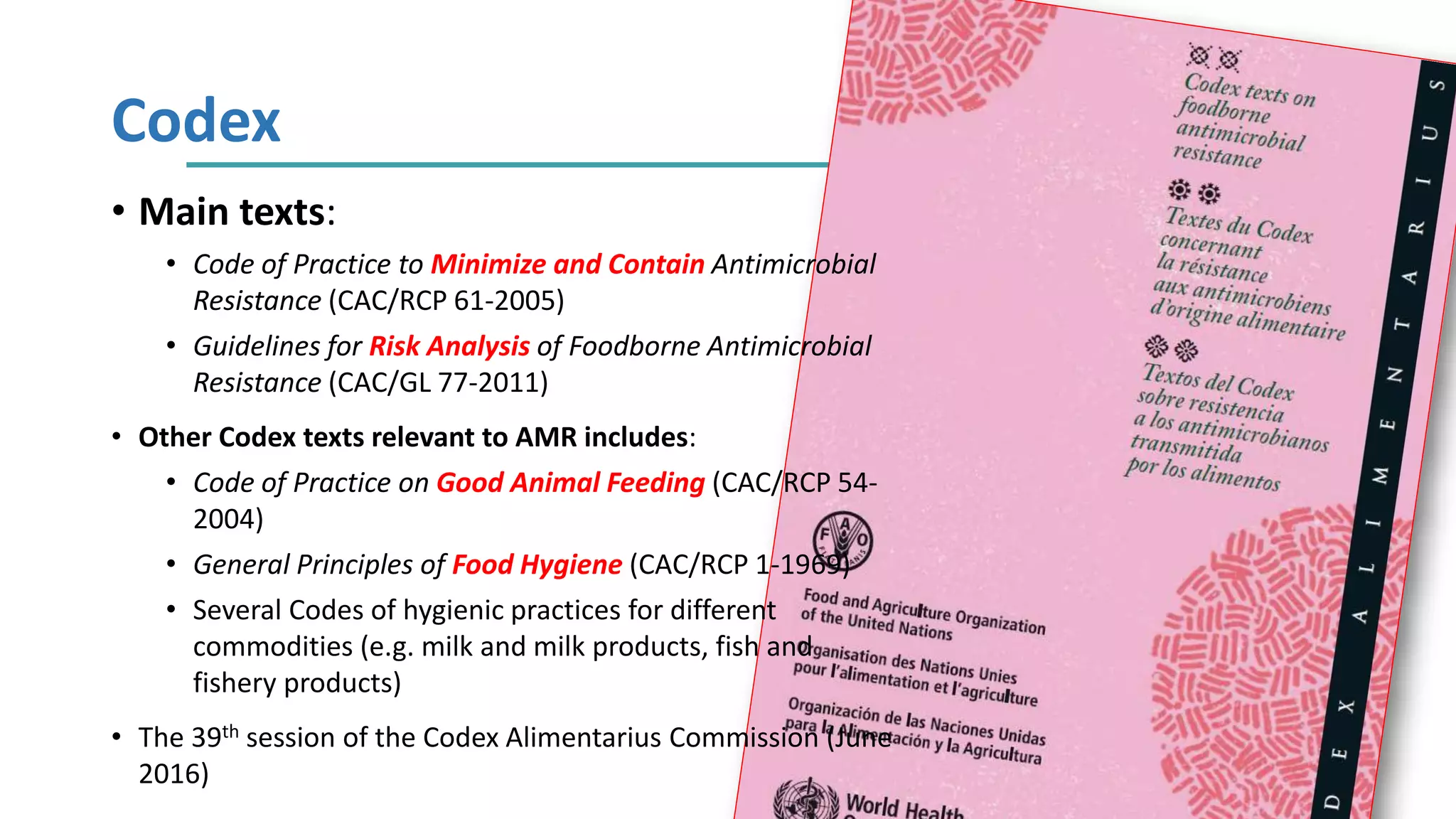 Antimicrobial Resistance: A One Health Challenge for Joint Action | PPTX