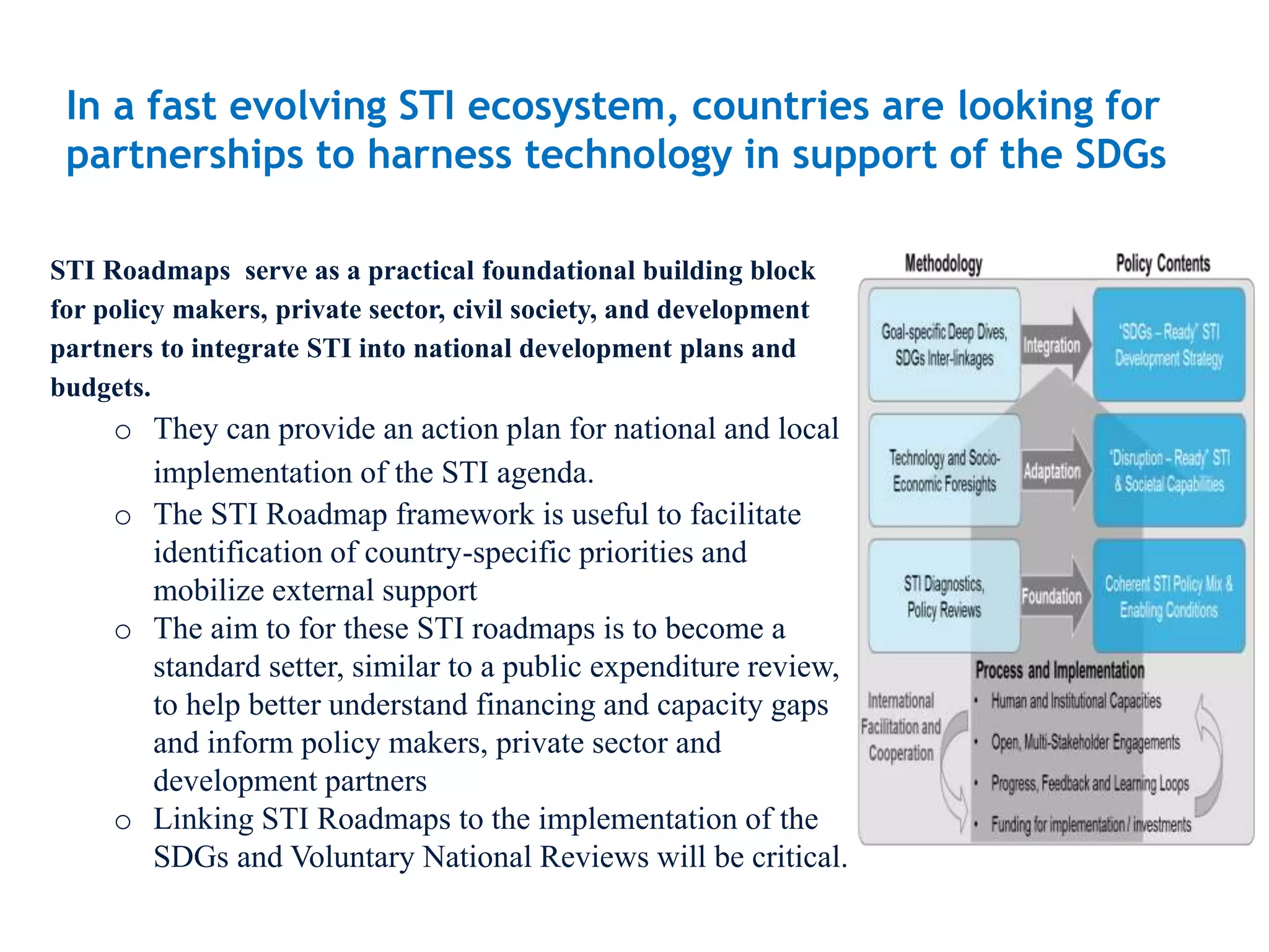 Science, Technology and Innovation Roadmaps for the SDGs | PPTX | Non ...