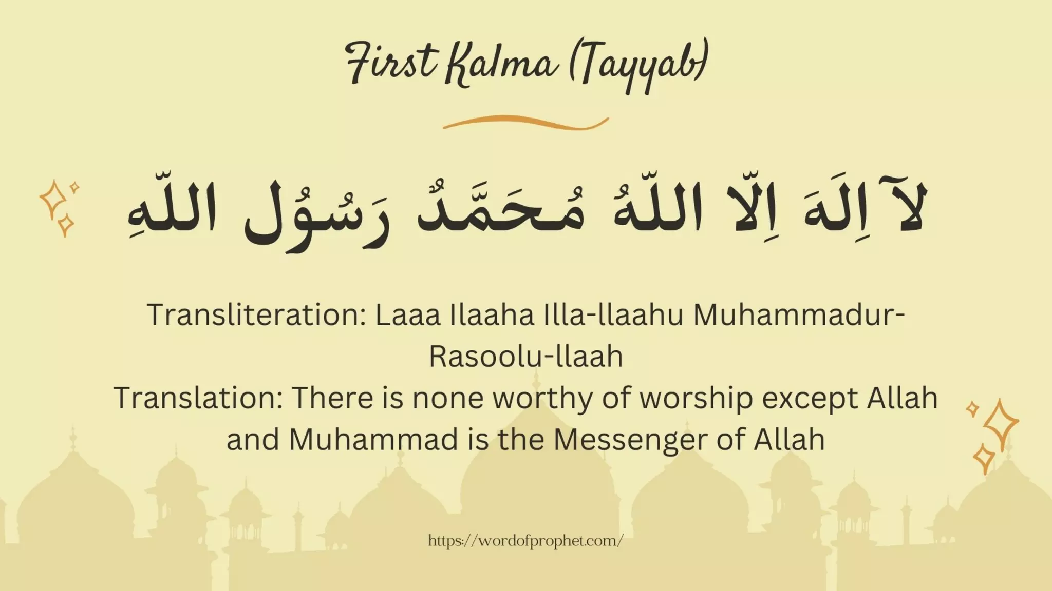 6 Kalmas in Islam | PDF