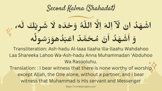 6 Kalmas in Islam | PDF