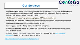 6 key phases of an erp implemantion plan | PPTX