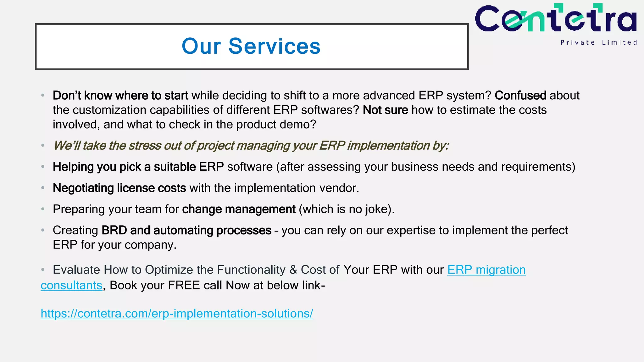 6 key phases of an erp implemantion plan | PPTX