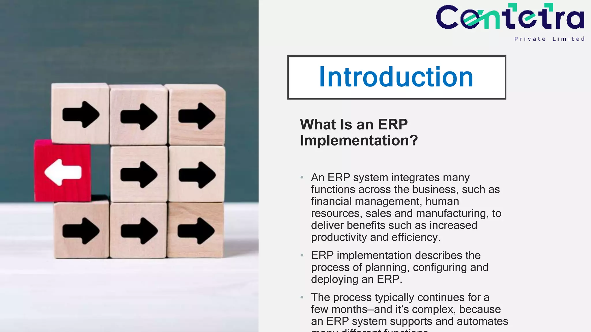6 key phases of an erp implemantion plan | PPT