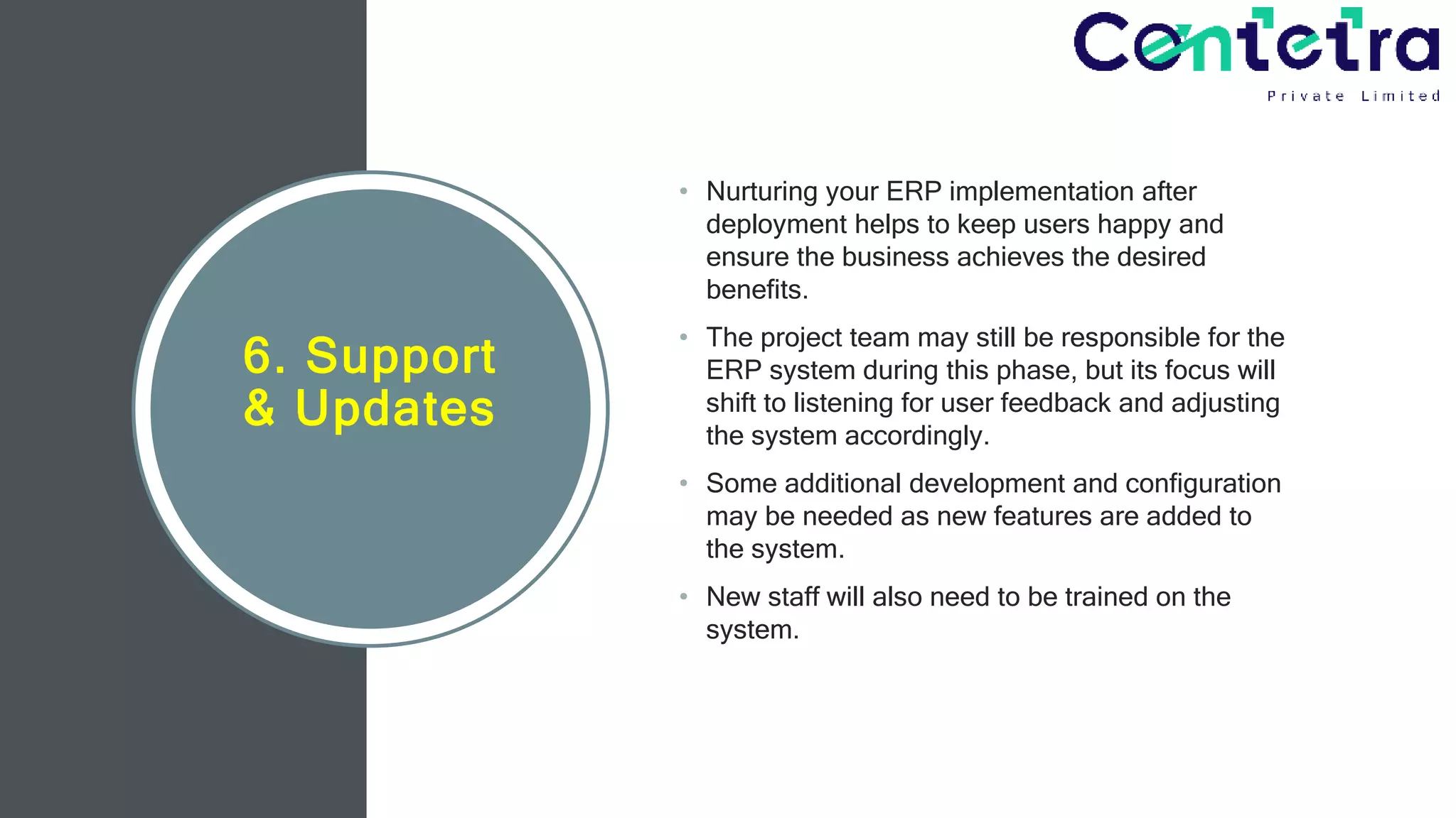 6 key phases of an erp implemantion plan | PPTX
