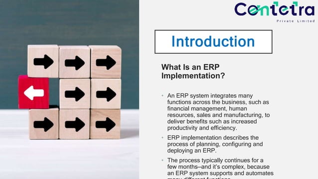 6 key phases of an erp implemantion plan | PPT