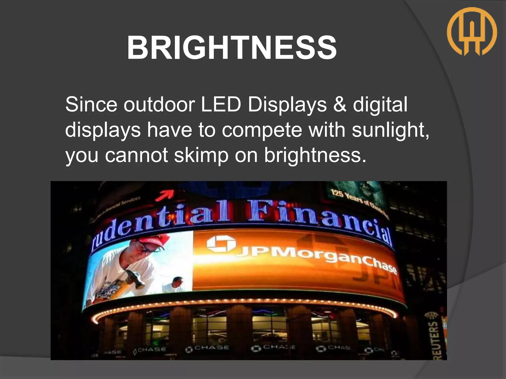 6 Key Requirements for Successful Outdoor LED Displays & Signage | PPTX | Outdoor Decorating ...