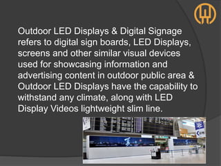 6 Key Requirements for Successful Outdoor LED Displays & Signage | PPTX ...