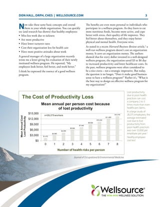 6 key steps to a successful wellness program | PDF