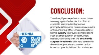 6 Key Warning Signs Of A Hernia. | PPT