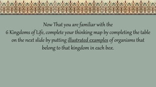 6 kingdoms classification | PPT