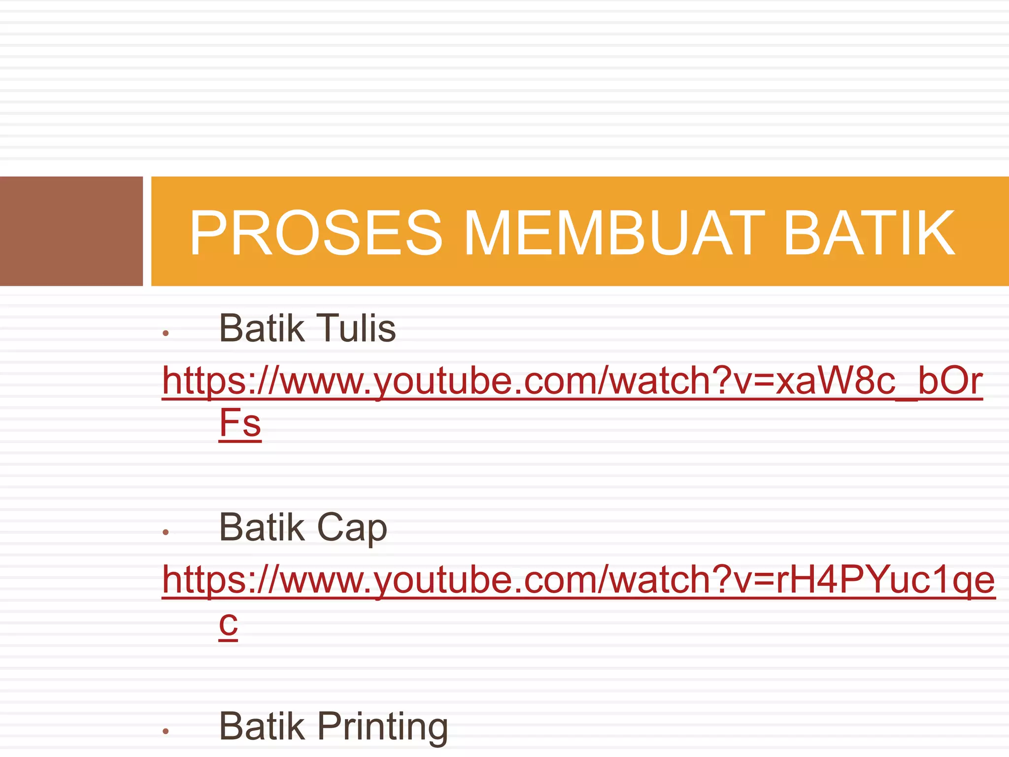 power point batik | PPTX