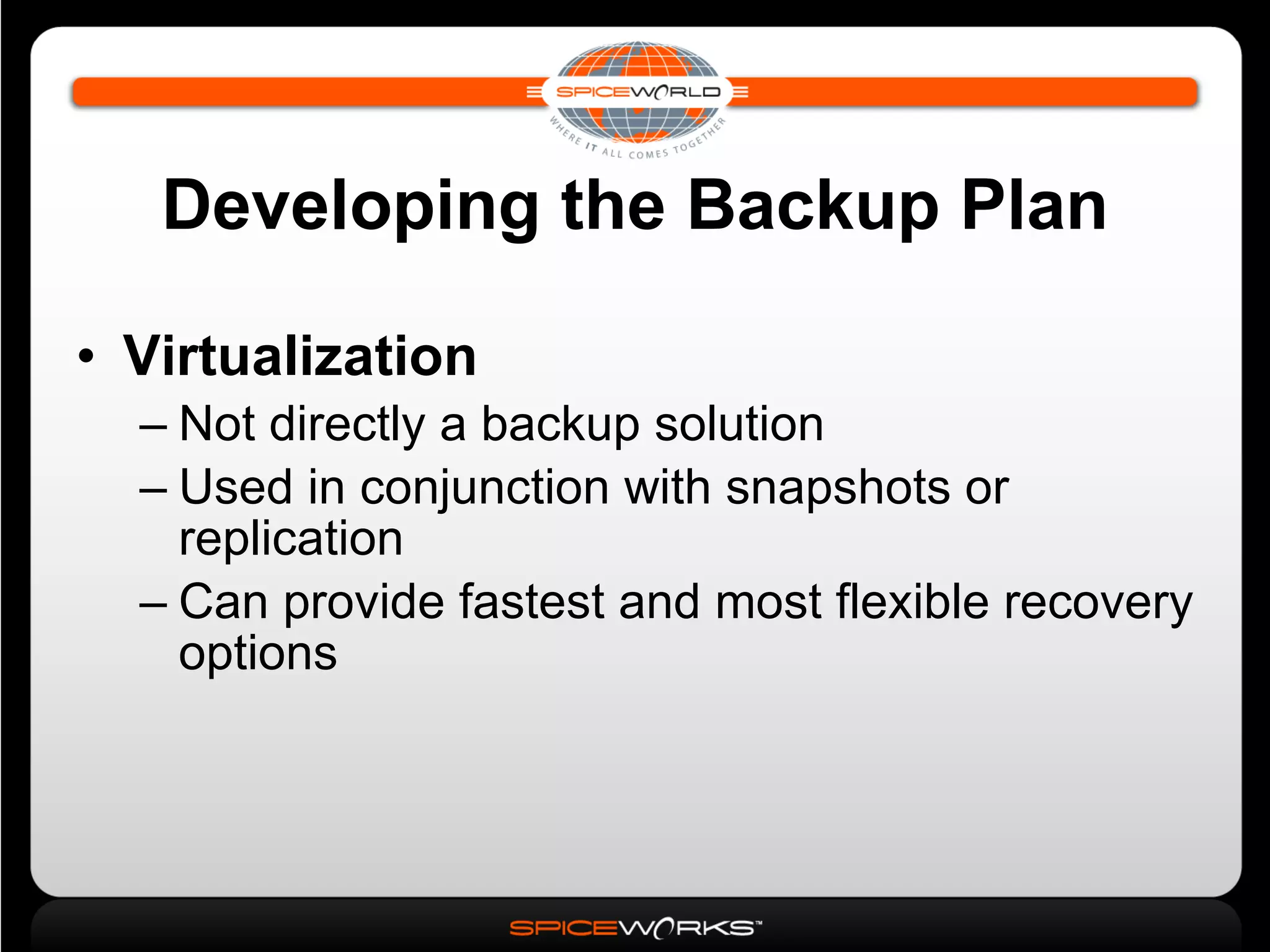 Disaster Recovery And Data Backup Strategies Ppt