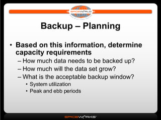 Disaster Recovery & Data Backup Strategies | PPT