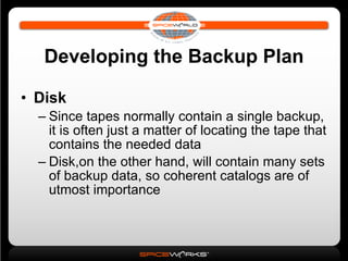 Disaster Recovery & Data Backup Strategies | PPT