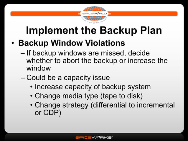 Disaster Recovery & Data Backup Strategies | PPT