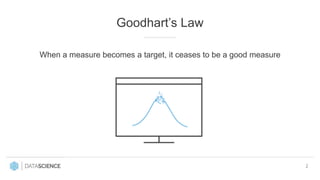 Data Science and Goodhart's Law | PPTX