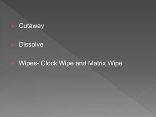 6 Learn Basic Film Techniques for Filmmaker | PPT